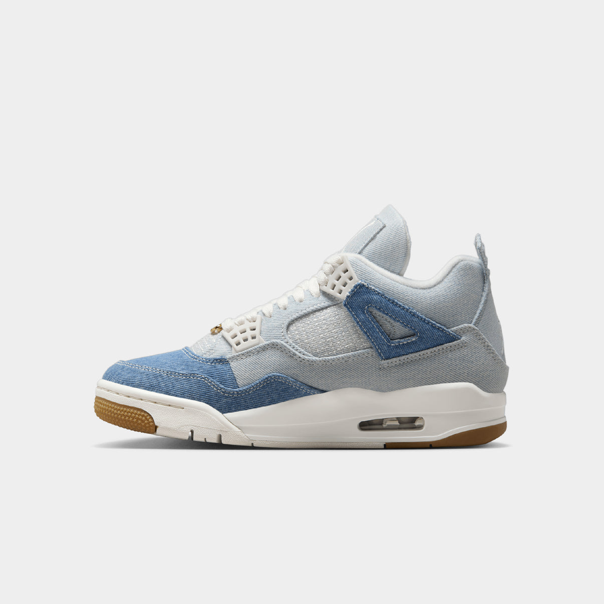 Air Jordan 4 Retro Worn Blue (W) – Denim & Gold | IB6716-100 – atmos ...
